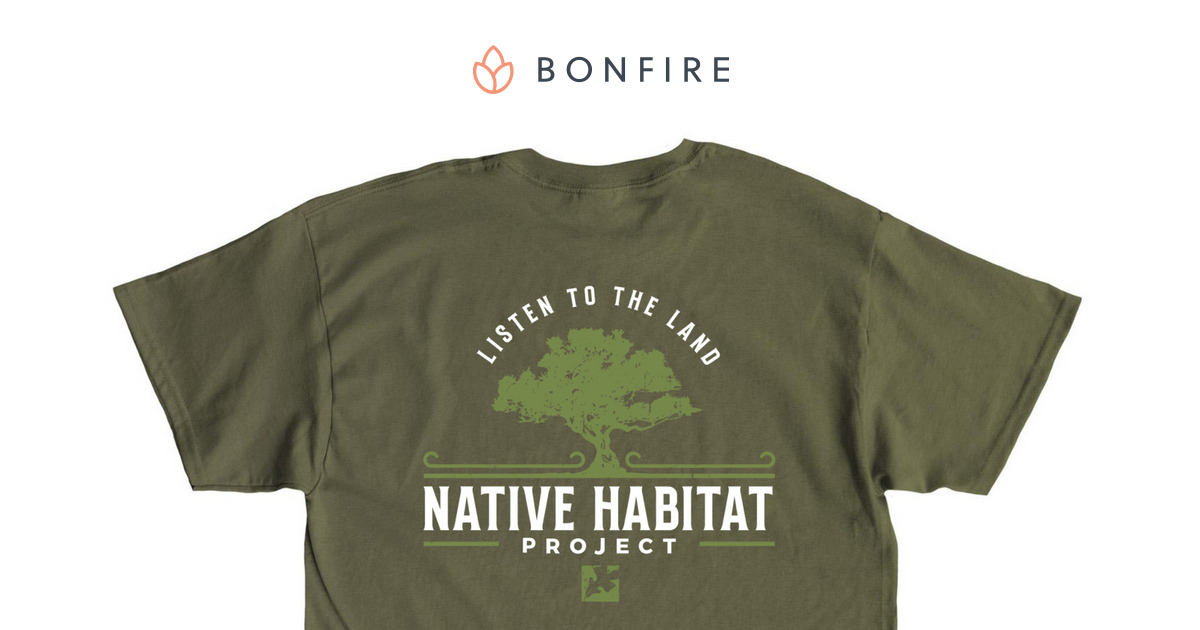 Listen To The Land - White Logo | Bonfire