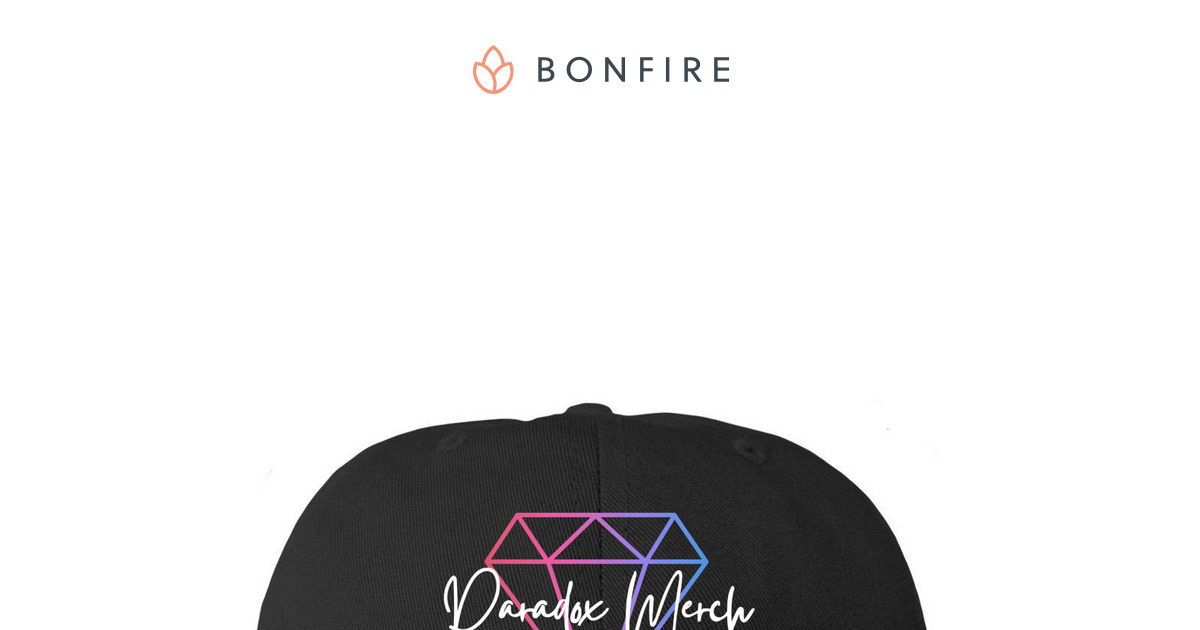 PARADOX MERCH - Diamond Logo Hat | Bonfire PARADOX MERCH - Diamond Logo Hat | Bonfire