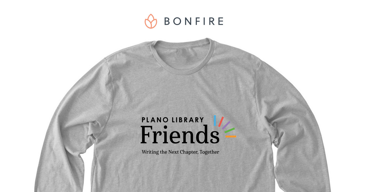 Plano Library Friends | Long Sleeve | Bonfire