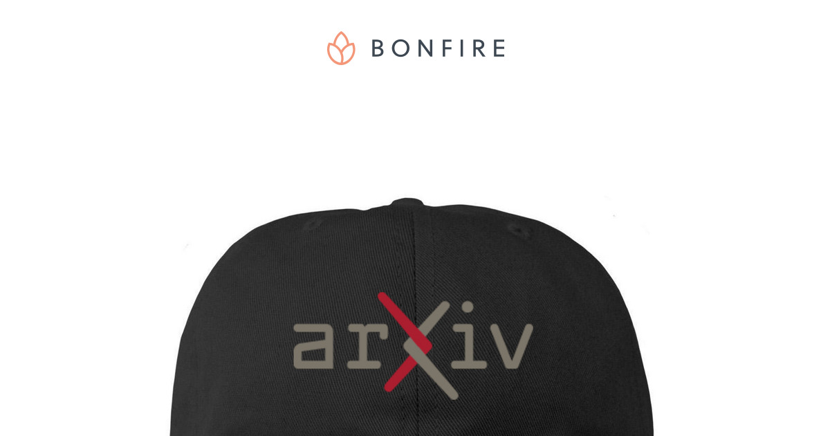 arXiv baseball cap | Bonfire
