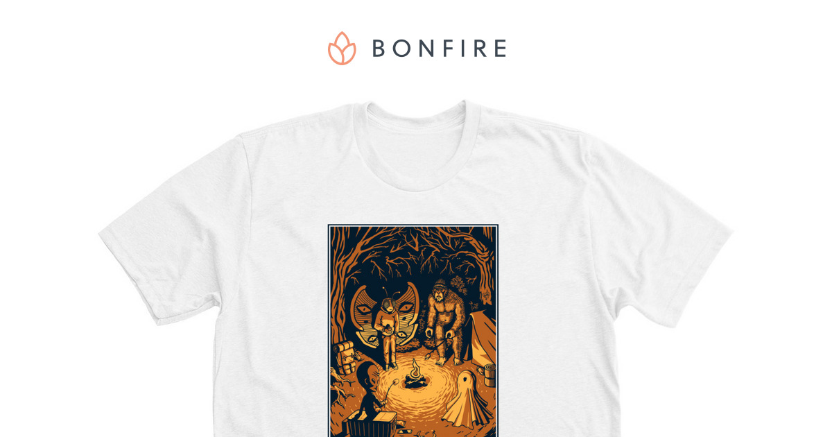 Camping Cryptids - full color | Bonfire