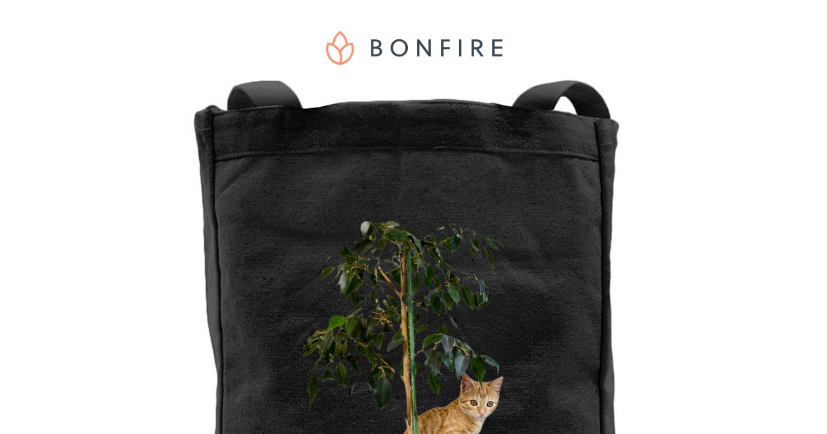 Tree poop tote bags | Bonfire