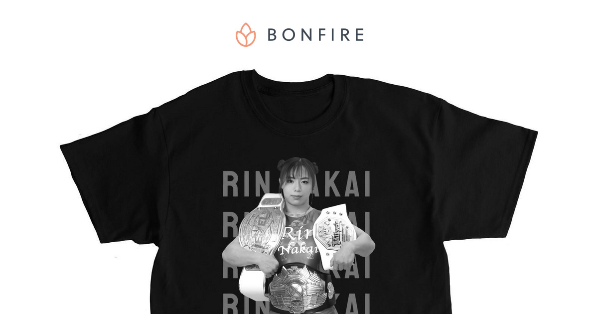 Rin Nakai Spring T Black | Bonfire Rin Nakai Spring T Black | Bonfire