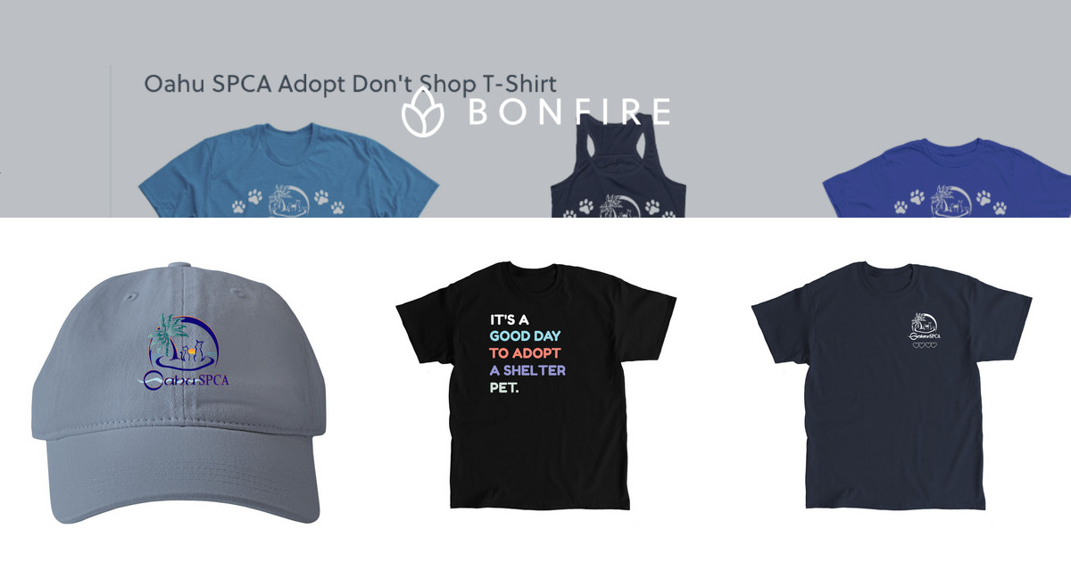 Oahu SPCA Store | Official Merchandise | Bonfire