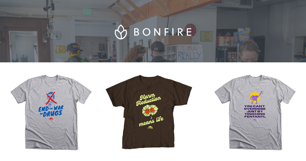 Harm Reduction Action Center | Official Merchandise | Bonfire Harm Reduction Action Center | Official Merchandise | Bonfire